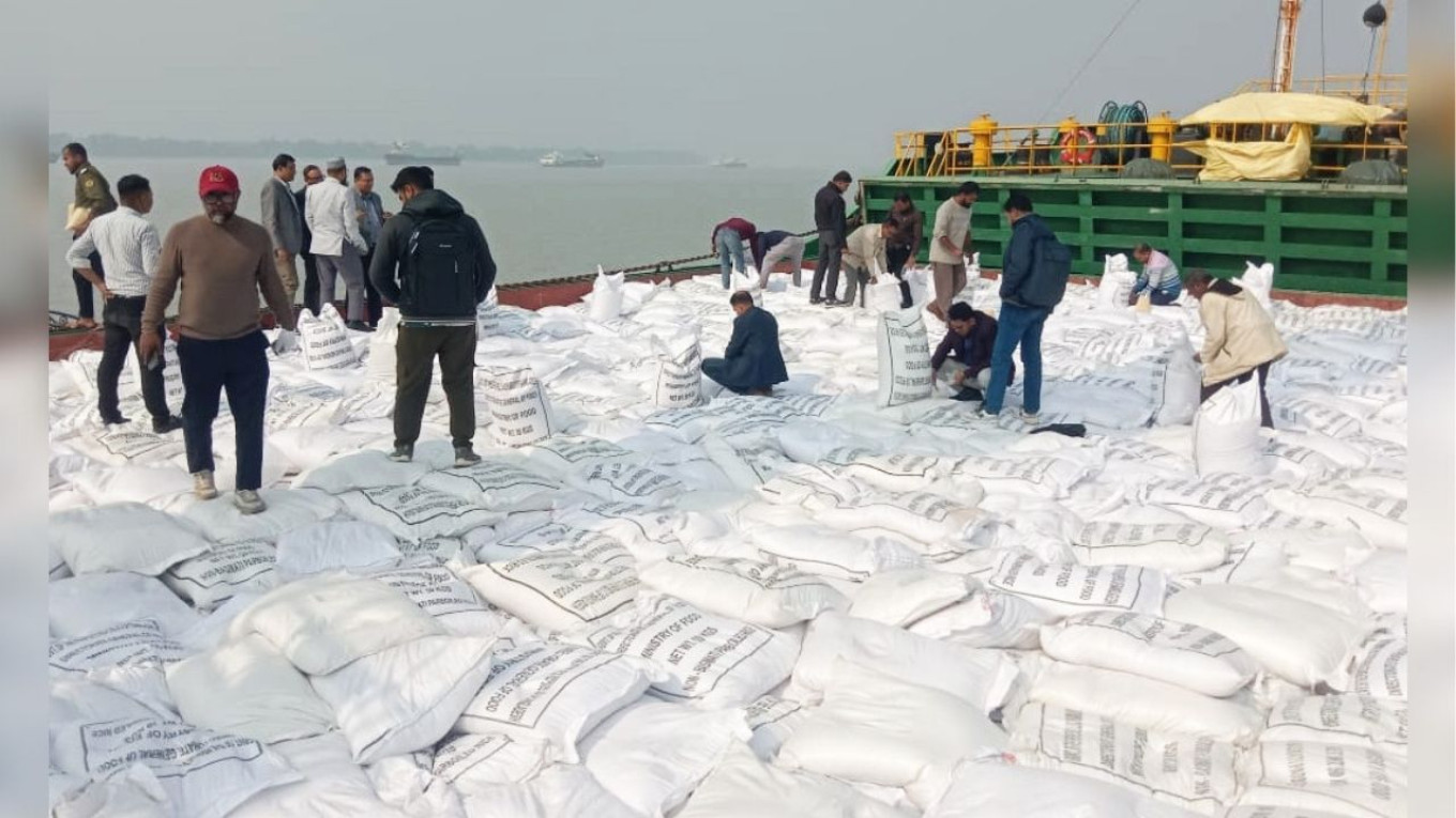 Five Thousand Tonnes of Indian Rice Arrive - Khaborwala | The World ...