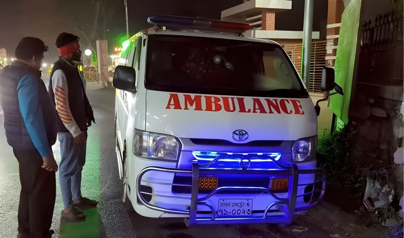 Patient transport vehicle stopped by ‘ambulance racket’ over external ...